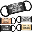 Silent Slide On Dog Tag Personalized – GoTags