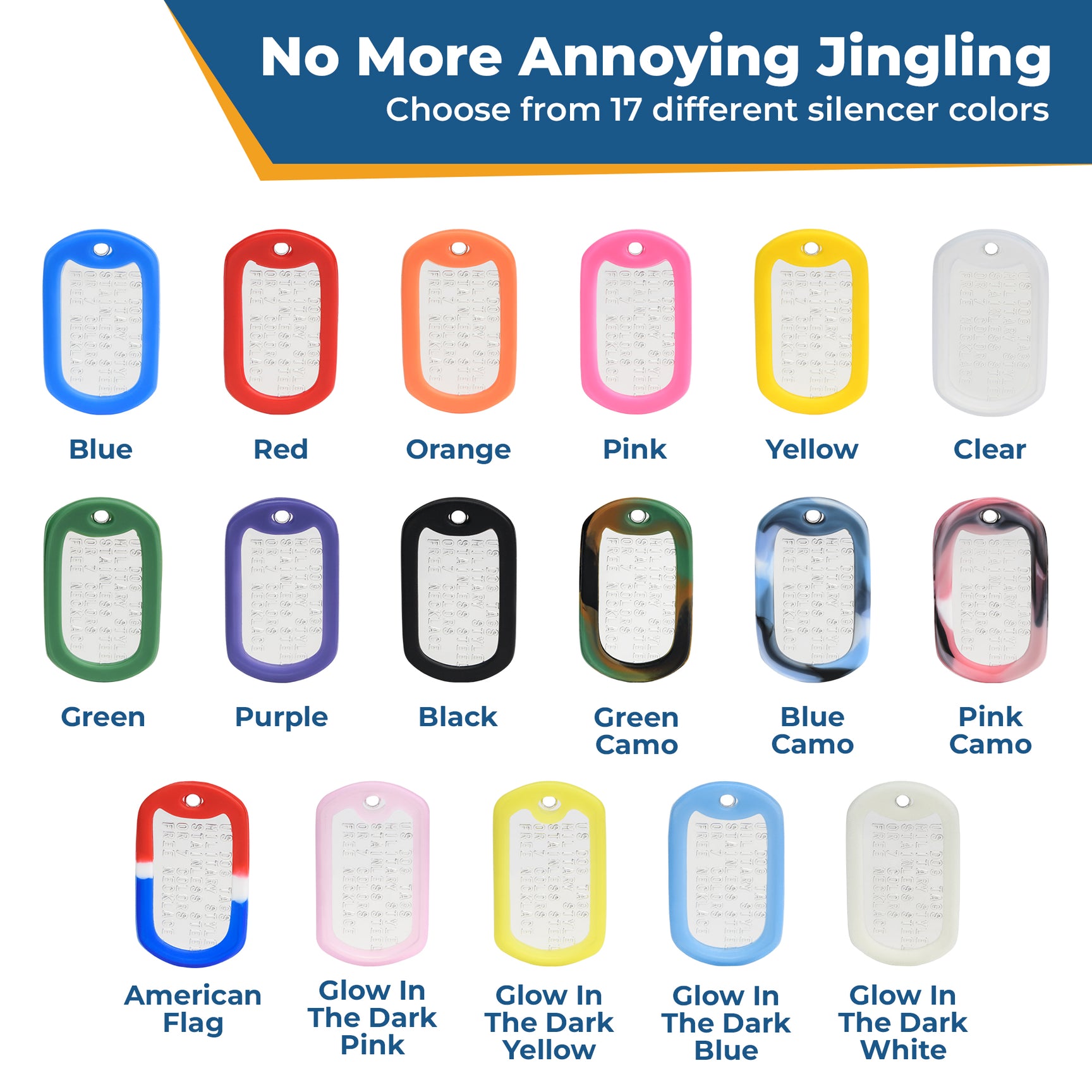 US Military Dog Tags | Custom Embossed – GoTags