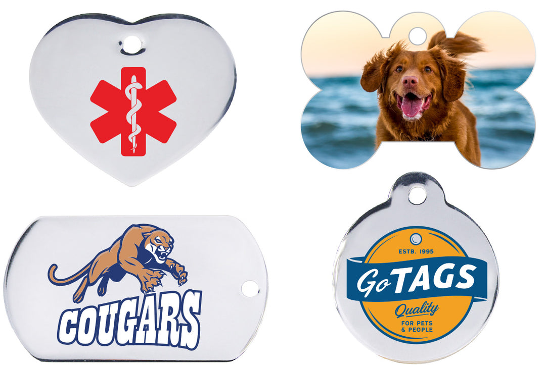 Bulk Dog Tags | Customized | Low Minimum Quantities – GoTags