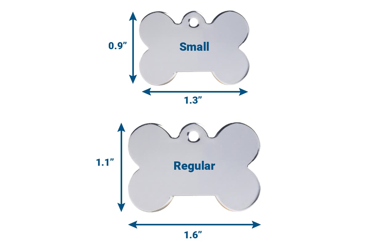 Bone Dog Tag | Stainless Steel – GoTags