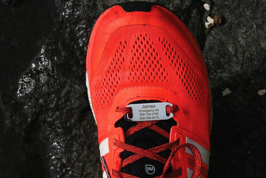 Shoe Tags | Personalized ID for Runners & Cyclists – GoTags