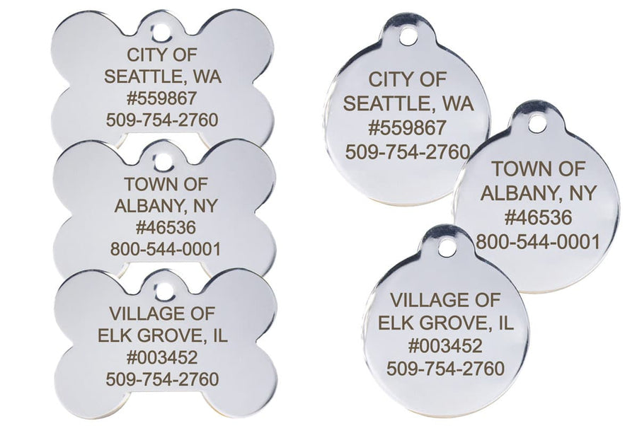 Pet License Tags | Wholesale City Dog Tags – GoTags